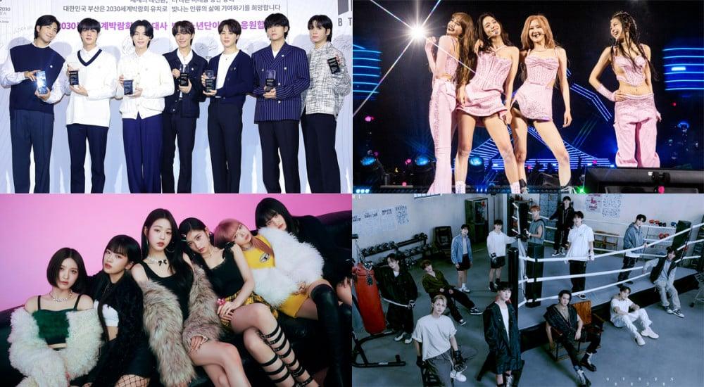 K-Pop idol group brand value rankings for May: BTS, BLACKPINK, IVE ...