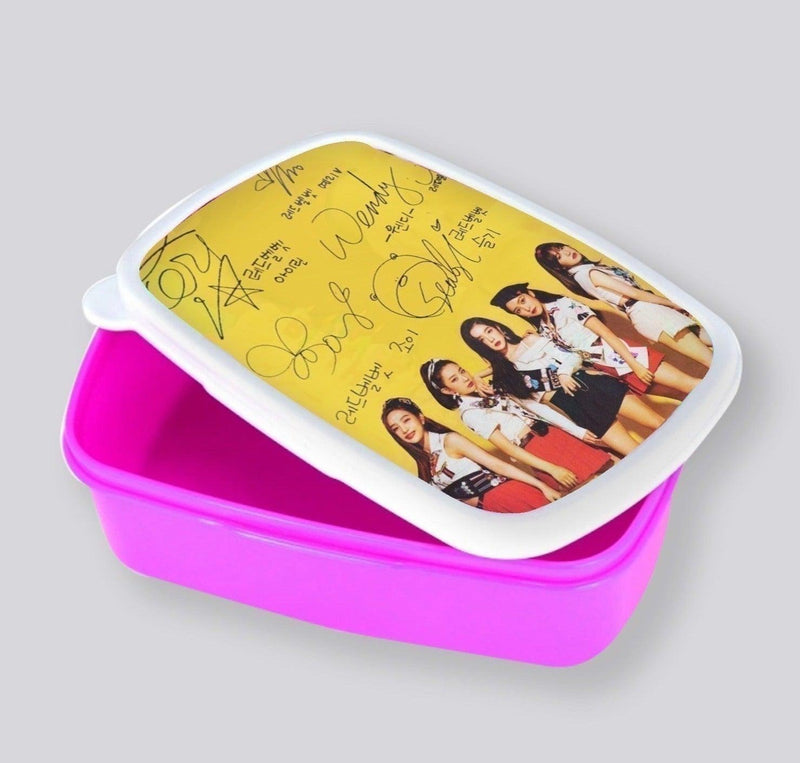 Red Velvet Signatures Lunch Box For Kpop ReVeluv Fans