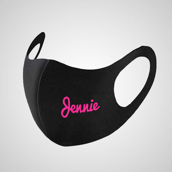 BLACKPINK JENNIE NAME MASK – Kpop Store Pakistan