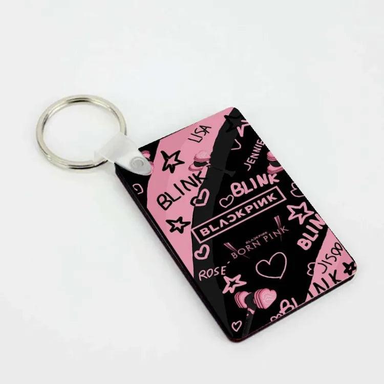 Blackpink Keychain for Blink Army KPOP Key Ring