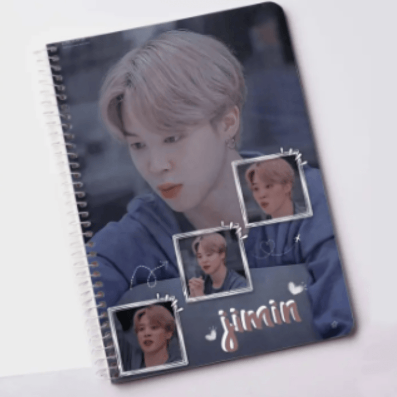 Jimin Notebook BTS Member Bangtan Boys Kpop Army Printed Notepad