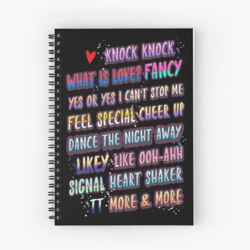 TWICE Notebook For K-pop Fans