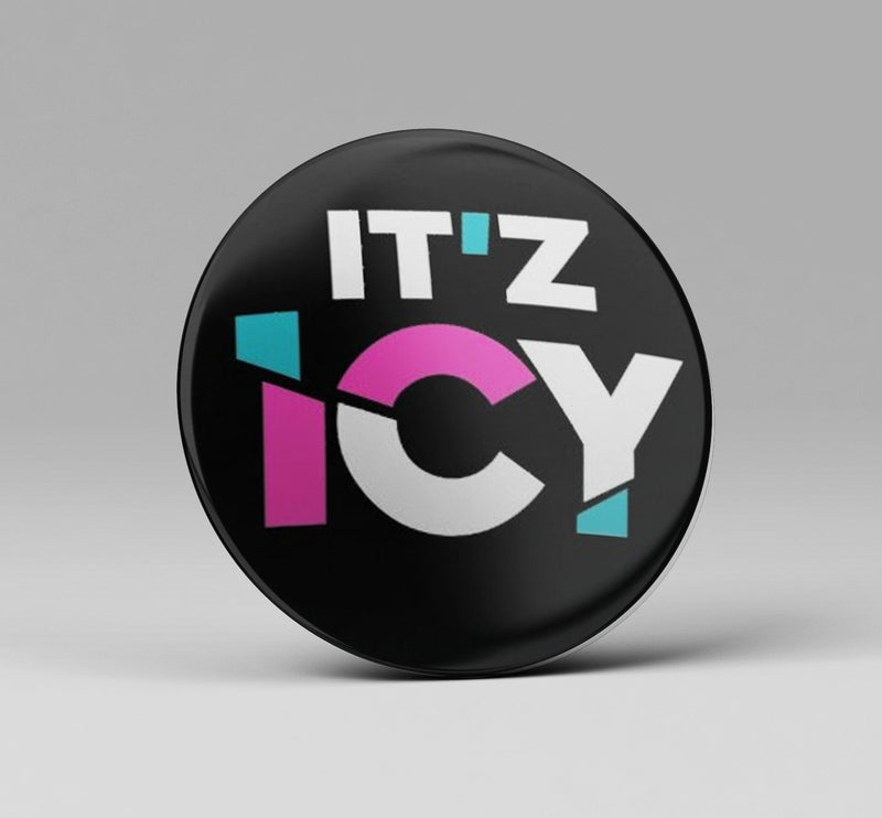 ITZY “IT’Z ICY” Logo Fanart Badge