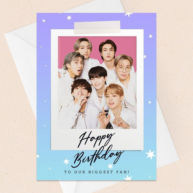 BTS Birthday Cards for Army Kpop Fans