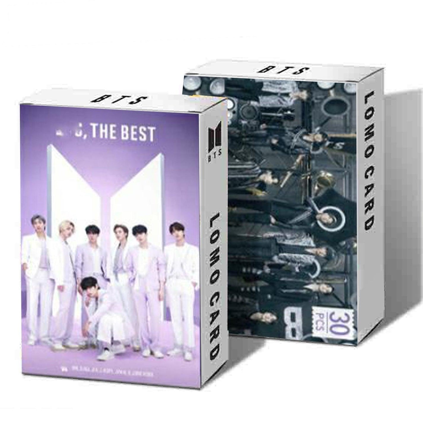 BTS Photo cards purple Album Lomo cards (Pack of 30) – Kpop Store Pakistan